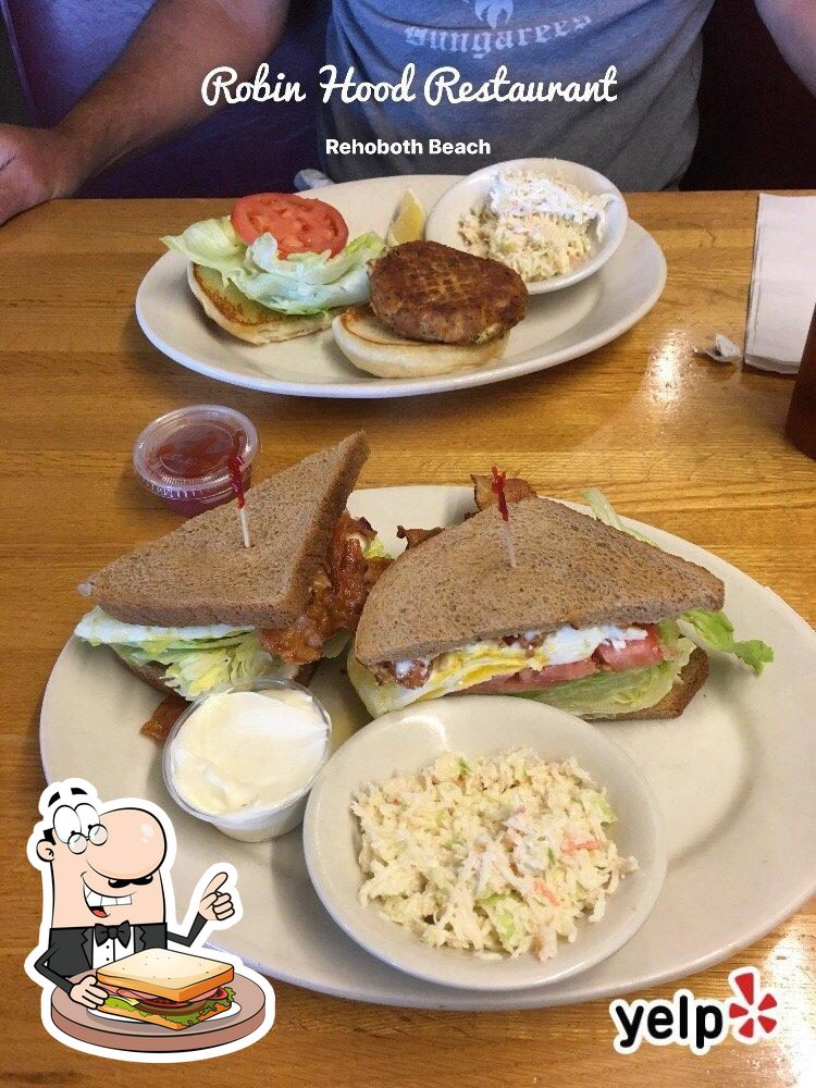 Robin Hood Restaurant in Rehoboth Beach - Restaurant menu and reviews