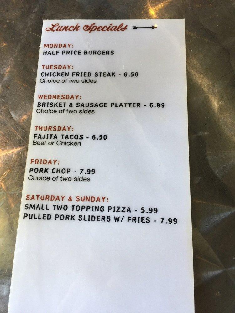 Menu at Addison Point pub & bar, Addison