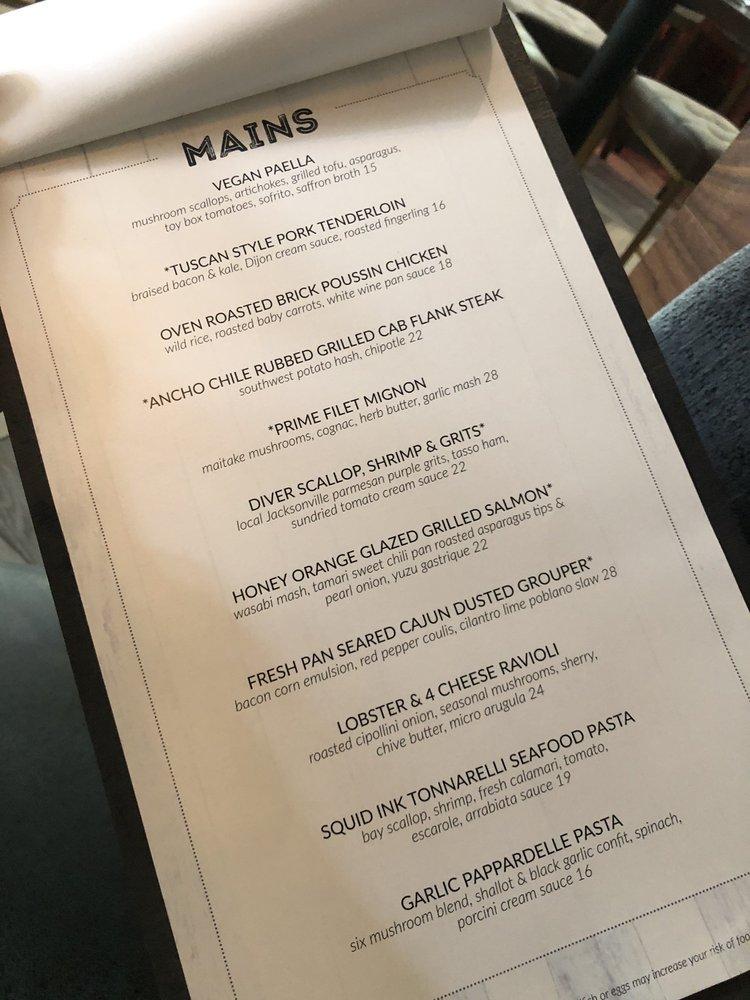 Menu at Delaney's Tavern pub & bar, Orlando
