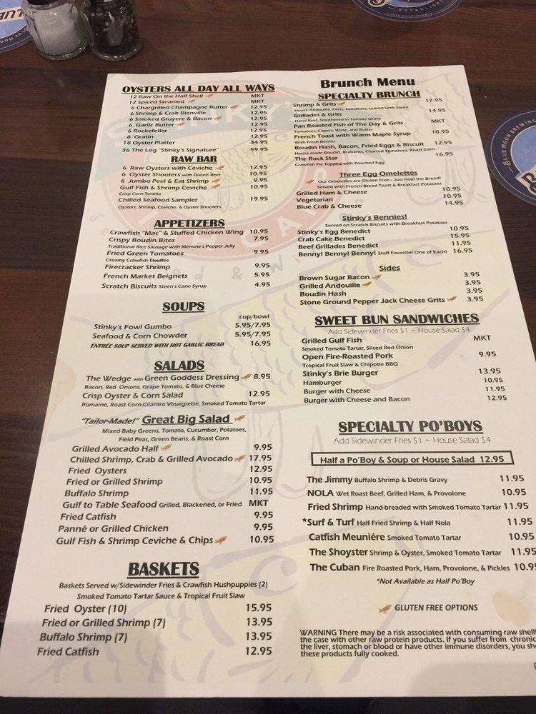 Menu at River Rouge Kitchen & Bar, Baton Rouge