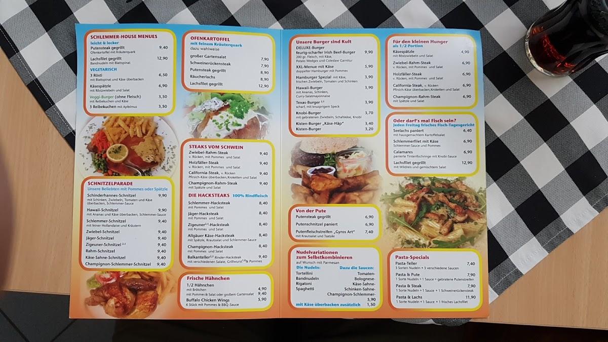 Speisekarte von Schlemmer House fast Food, Gau-Algesheim