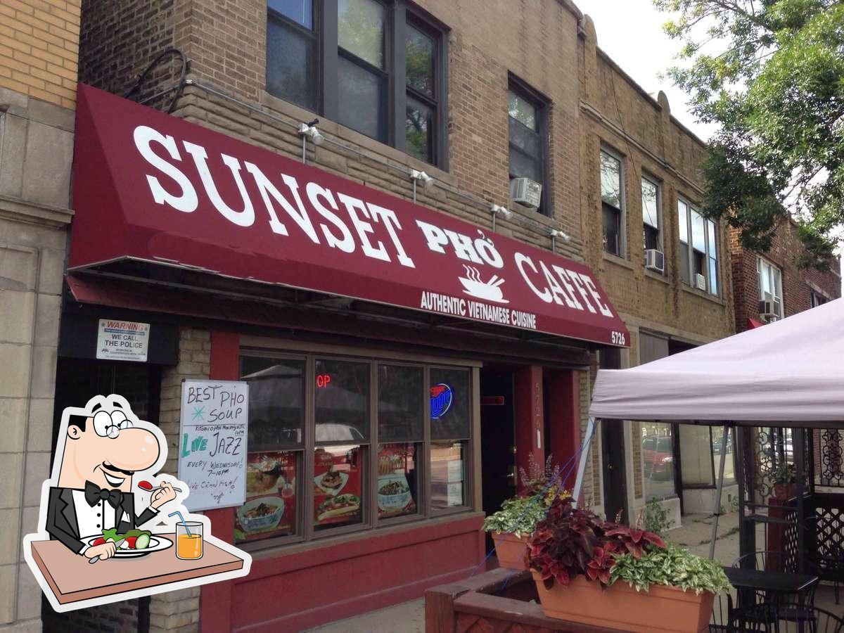 Sunset Pho Caffe, 2856 N. Clark street in Chicago - Restaurant menu and ...