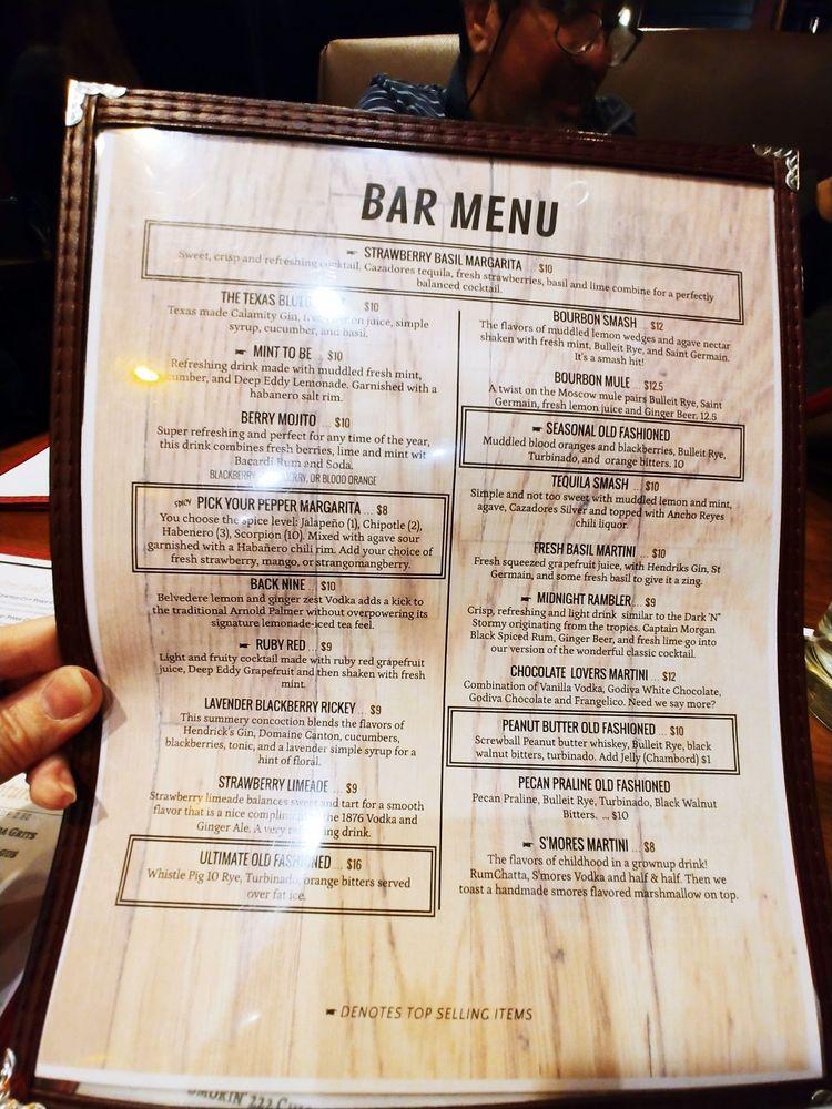 Menu at Ramble Creek Grill - Grand Parkway pub & bar, Richmond, W Grand ...