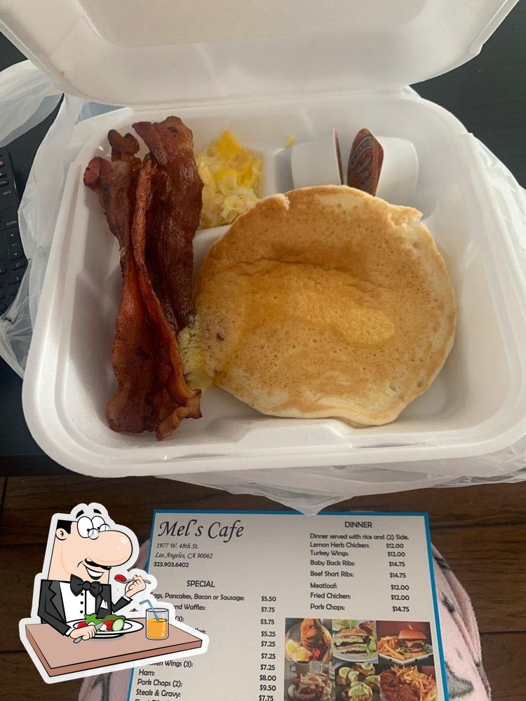 Mel's Cafe, 1977 W 48th St in Los Angeles - Restaurant menu and reviews