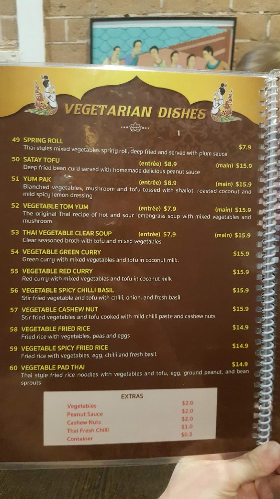 Menu at Little Ying Thai restaurant, East Victoria Park, Unit 3/895 ...