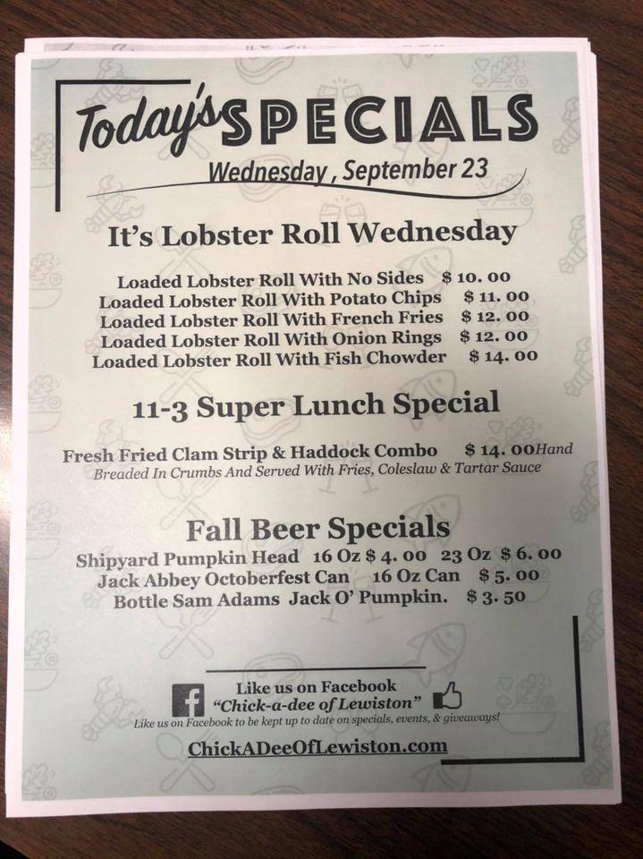 Chick-A-Dee of Lewiston in Lewiston - Restaurant reviews