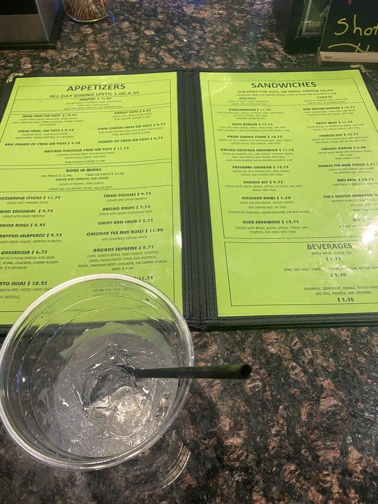 Menu at Shooters Sports Bar & Grill Hemet, Hemet