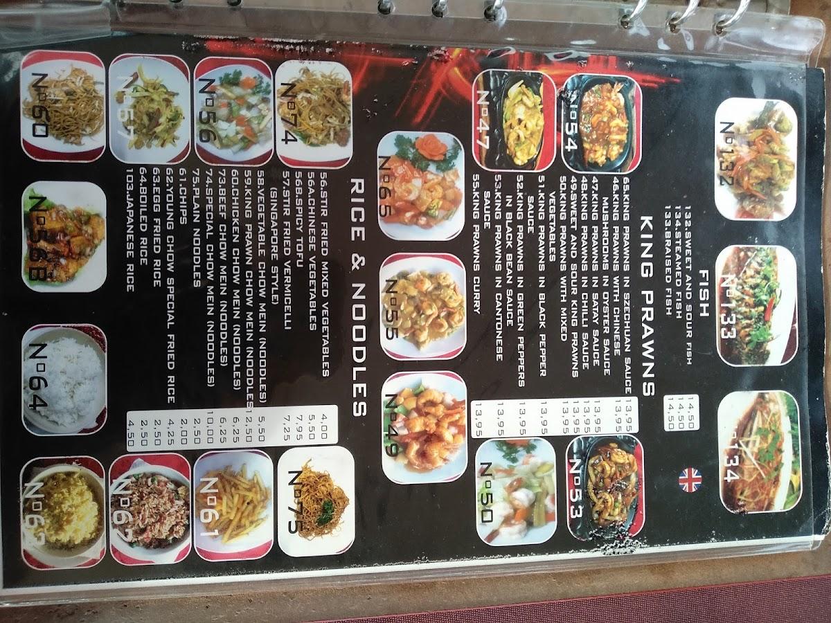 Menu at Oriental Slow Boat restaurant, Costa Adeje, Centro comercial El ...