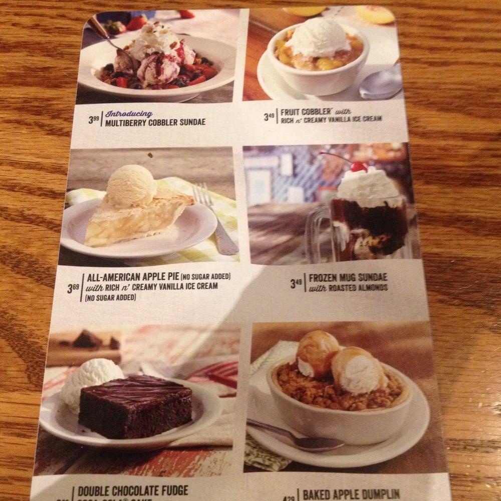 Menu at Cracker Barrel Old Country Store, Lakeland