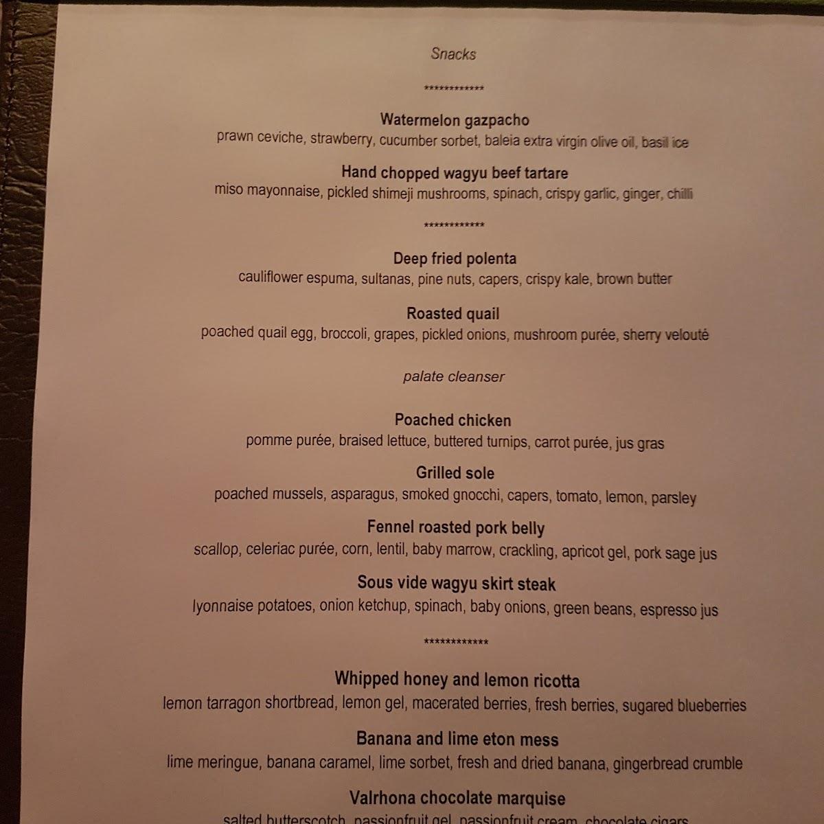 Menu at DW Eleven - 13 restaurant, Johannesburg, Dunkeld West Shopping ...