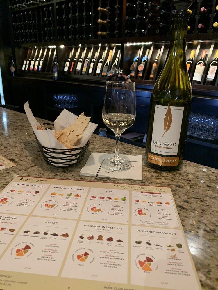 Menu at Cooper's Hawk Winery & Restaurant- Indianapolis, Indianapolis