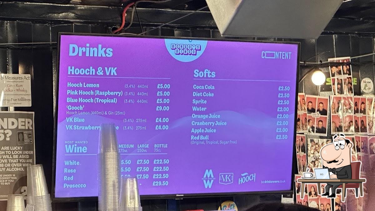 Bongo’s Bingo, Liverpool - Restaurant menu, prices and reviews