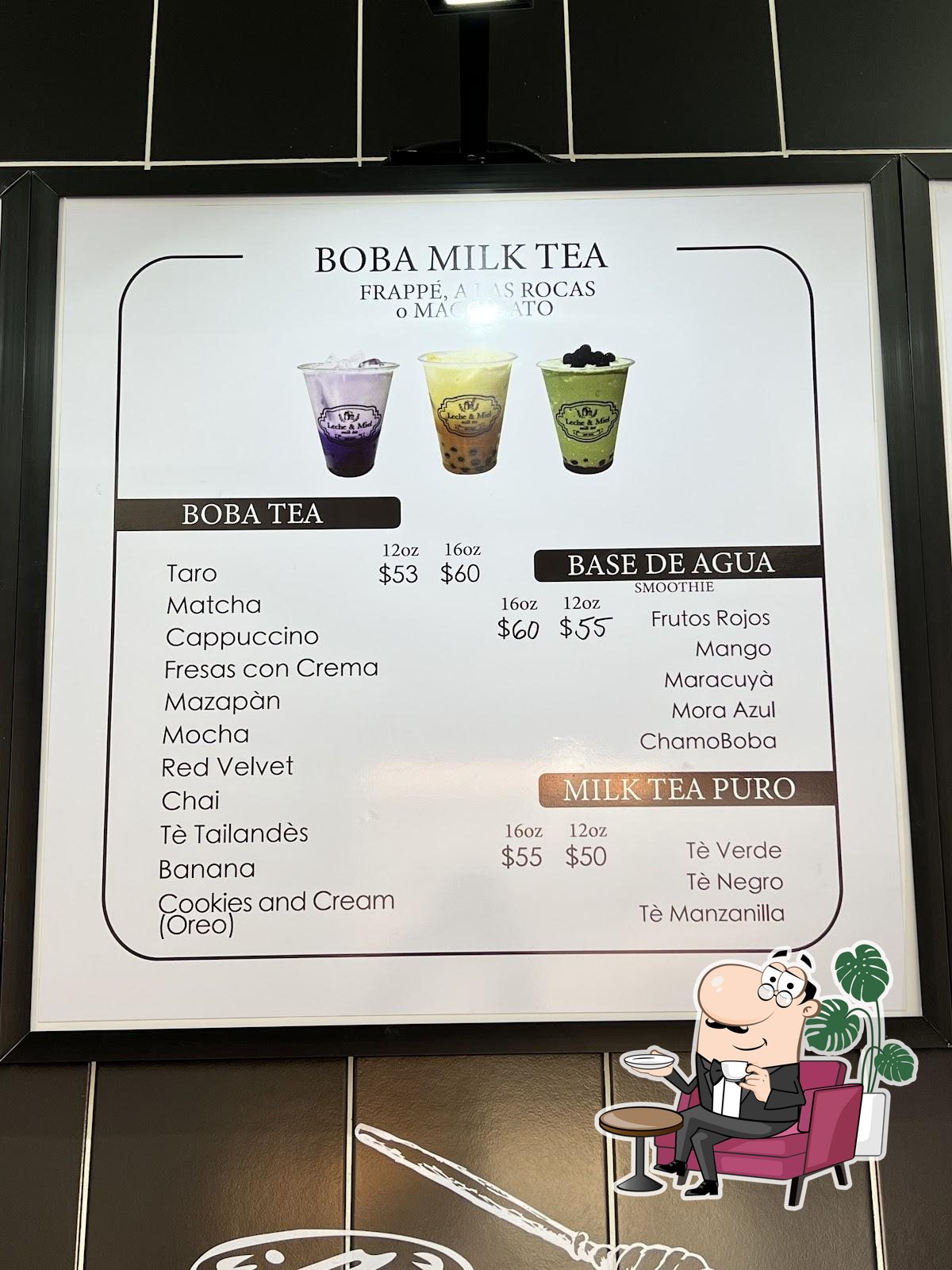Leche y Miel Milk Tea, Ciudad Guzmán - Menú del restaurante, precios y ...