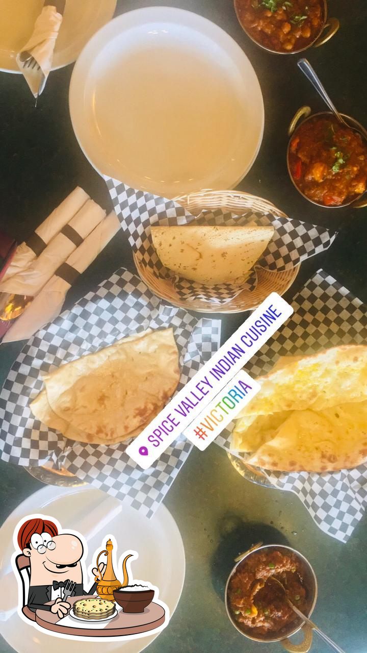 Spice Valley Indian Cuisine in Victoria - Restaurant menu and reviews