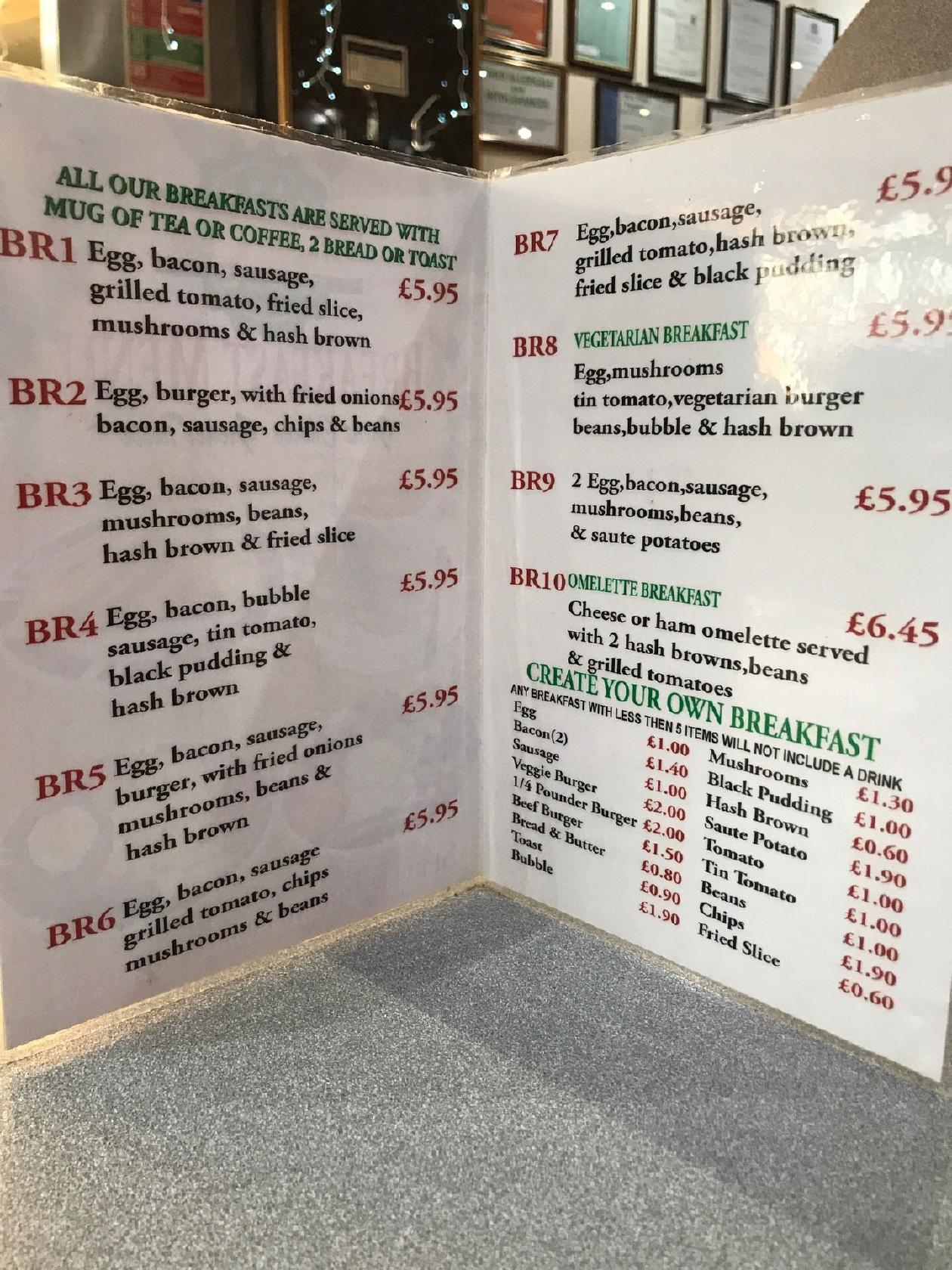 Menu at Master Chef restaurant, Ruislip, 74 Victoria Rd