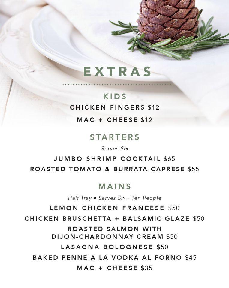 Menu at Post Office Café pub & bar, Babylon