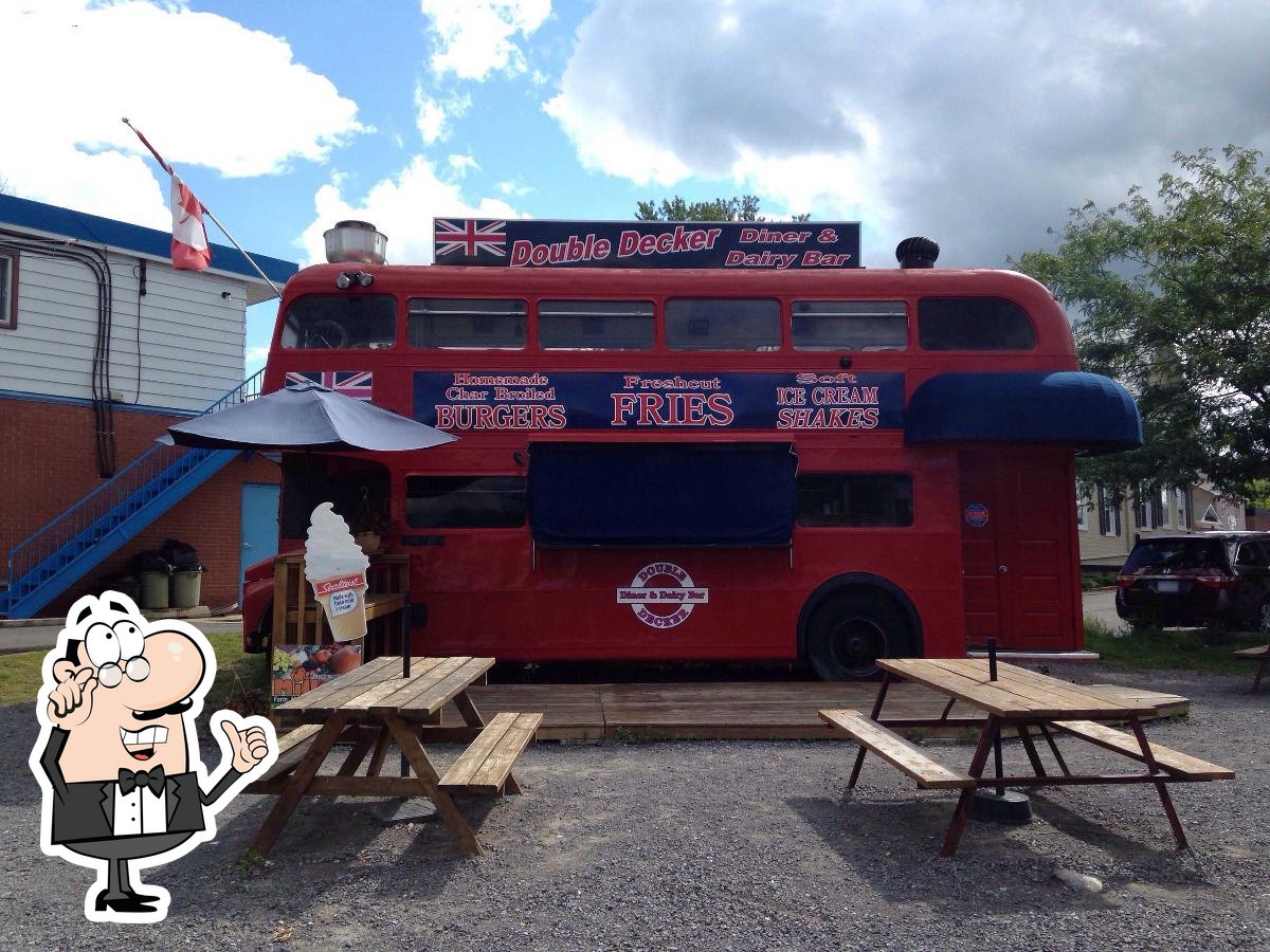 Double Decker Diner & Dairy Bar, Manotick Main Street and Clapp Lane in ...