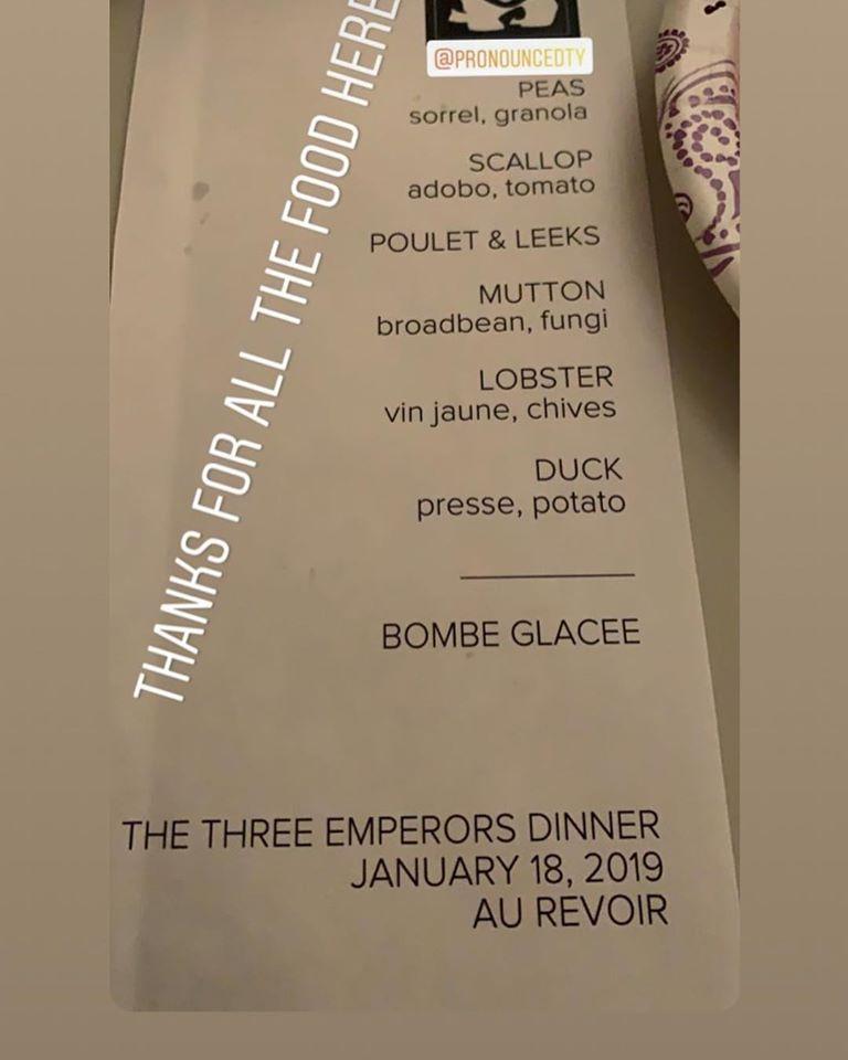 Menu at Little Panda, New York City