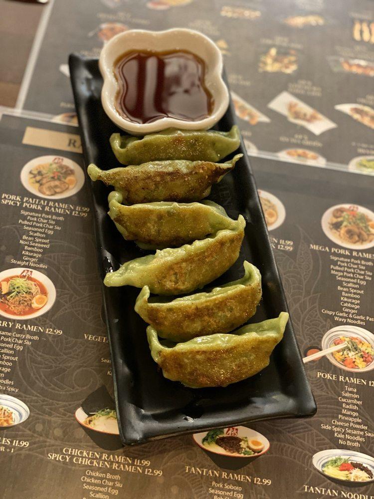 Menu at Ramen Legend restaurant, Salt Lake City