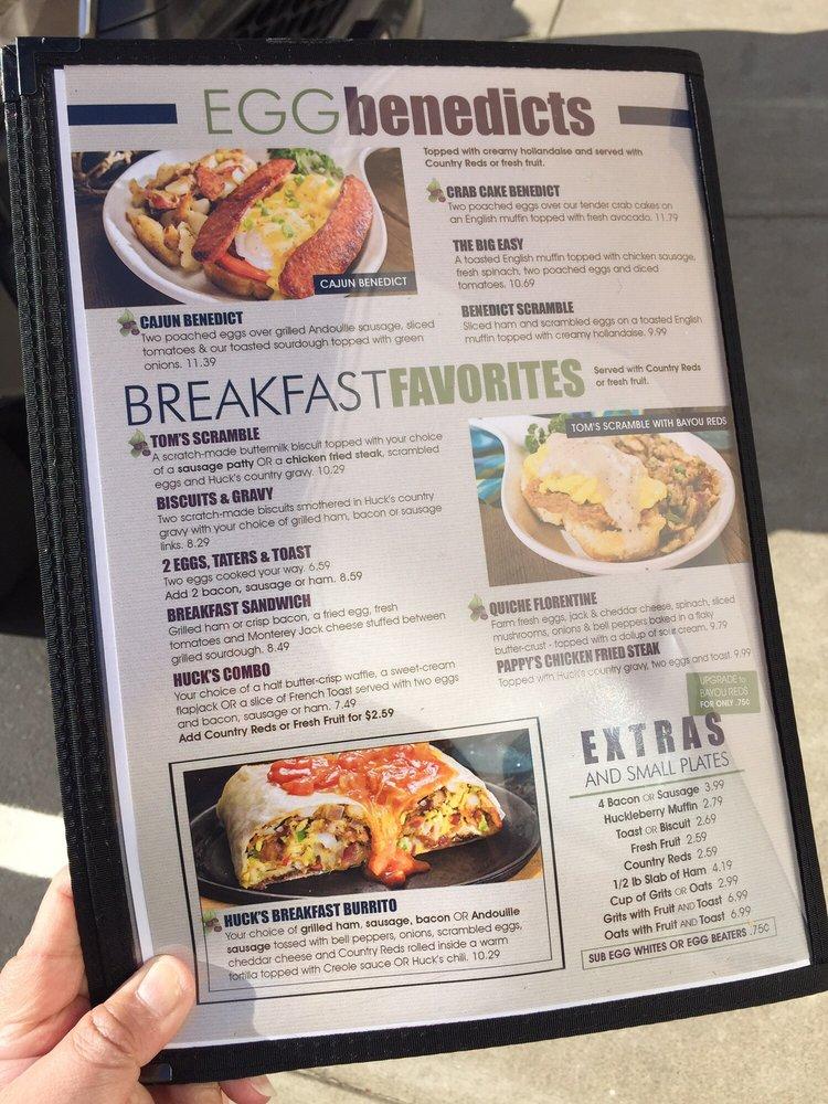 Menu at Huckleberry's Breakfast & Lunch restaurant, Roseville, Fairway ...