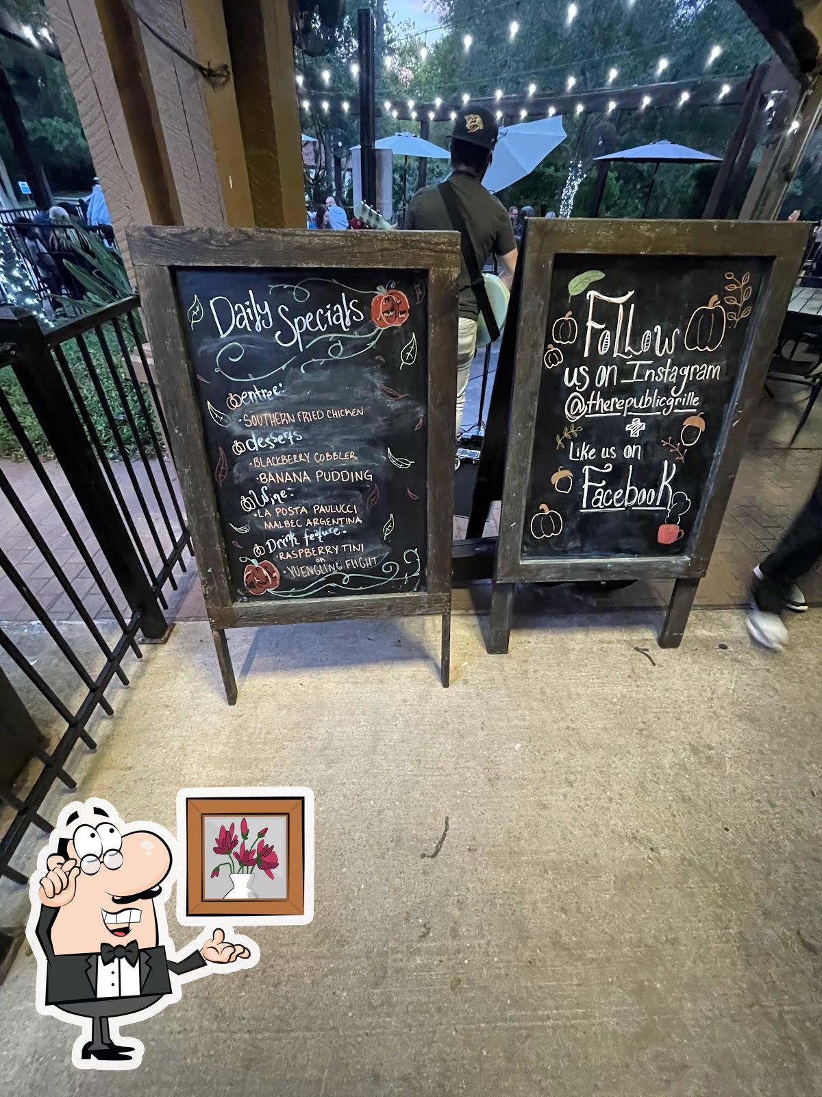 The Republic Grille, The Woodlands - Restaurant menu, prices and reviews