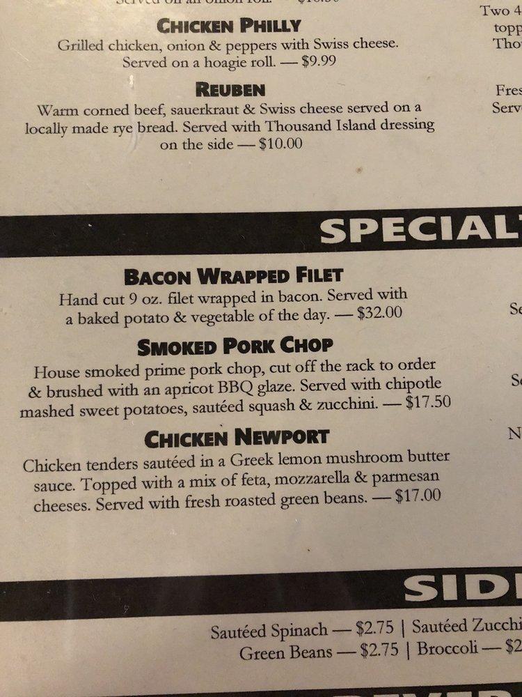 Menu at Forest Hill Grill restaurant, Germantown