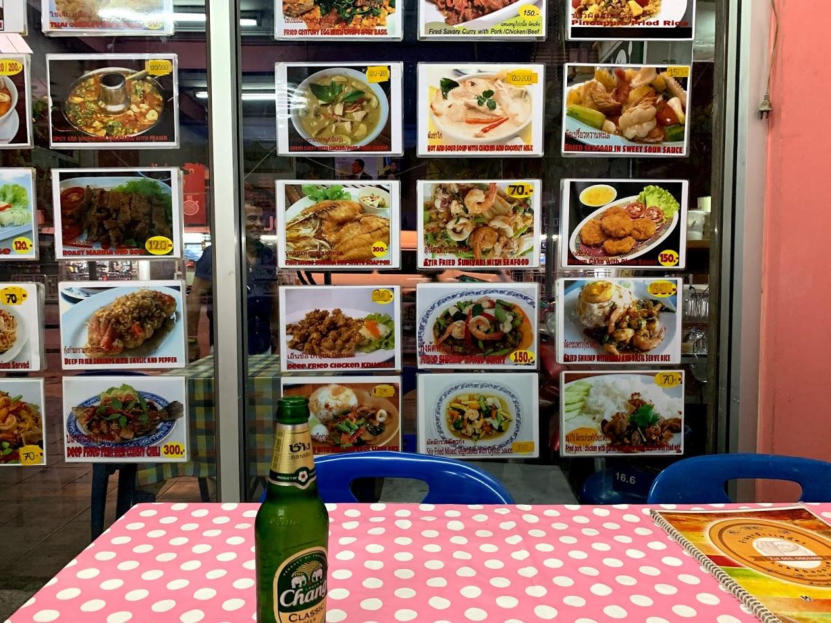 Menu at Sticky Rice restaurant, Bangkok, 419 Ratchaprarop Rd