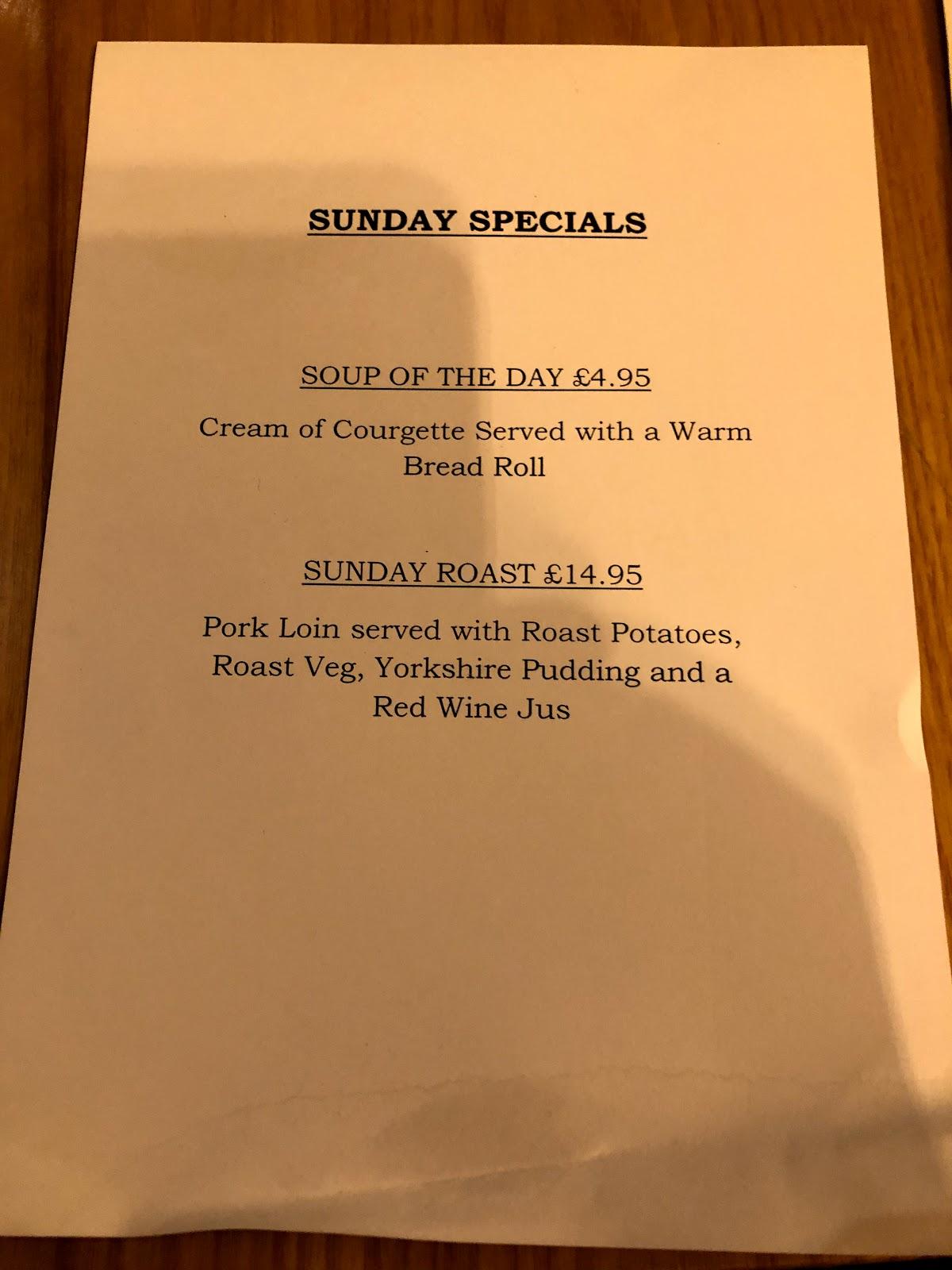 Carta de The Bothy Restaurant, Aberdeen