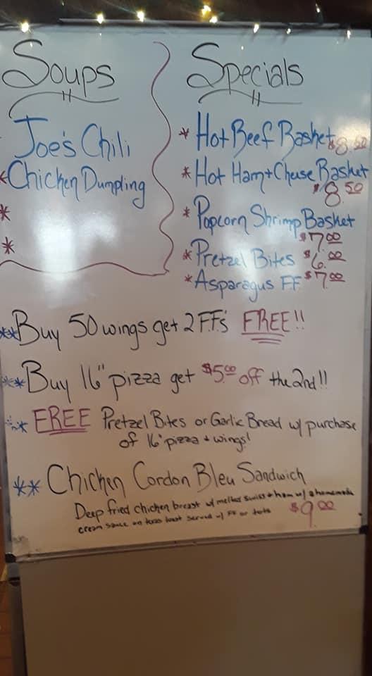 Menu at Wouters Front pub & bar, Suamico