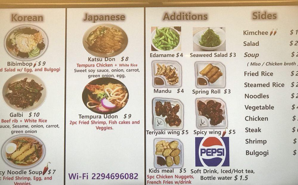 Menu at Cup Works restaurant, Valdosta