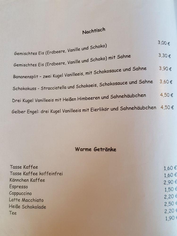 Speisekarte von Hasselberger Hof, Hasloch