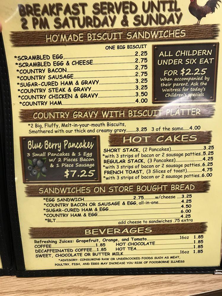 Menu at Old Hickory House BBQ, Tucker, Northlake Pkwy