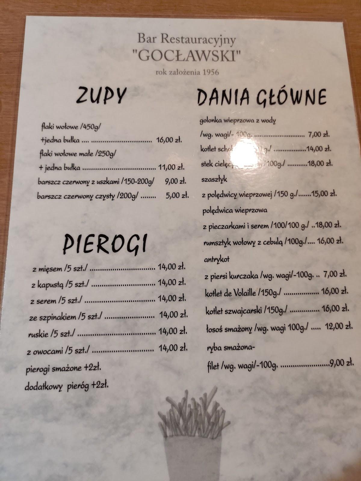 Carta de Bar Gocławski, Varsovia