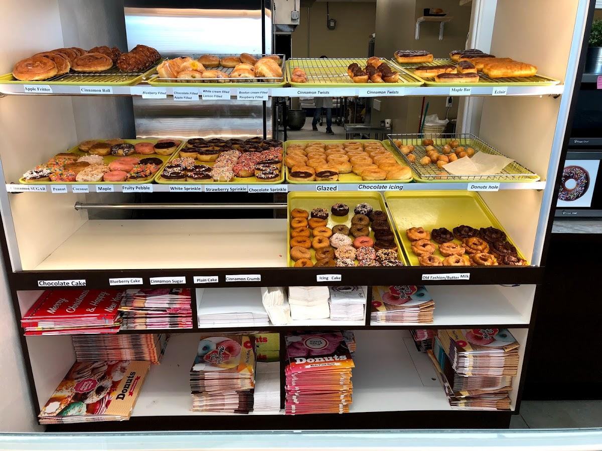 Menu at Grand Donuts restaurant, Round Rock