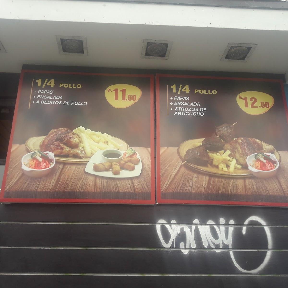 Carta de Pollos y Parrillas El Meson Av.peru, Lima, Av. Perú 2154
