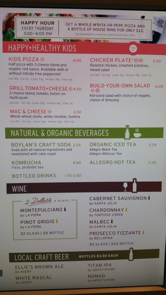 Menu at Modern Market Eatery restaurant, Lakewood, W Colfax Ave Unit 130