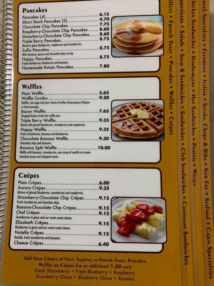Menu at My Happy Cafe, Diamond