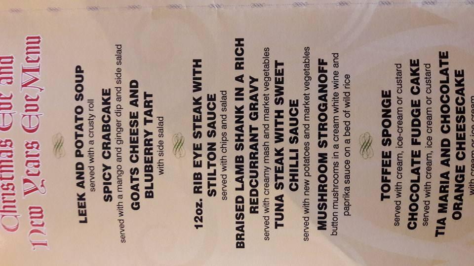 Menu at The Drovers Arms - Mold - Smokehouse pub & bar, Mold