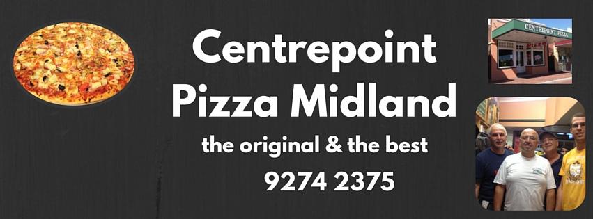 Menu at Centrepoint Pizza pizzeria, Midland