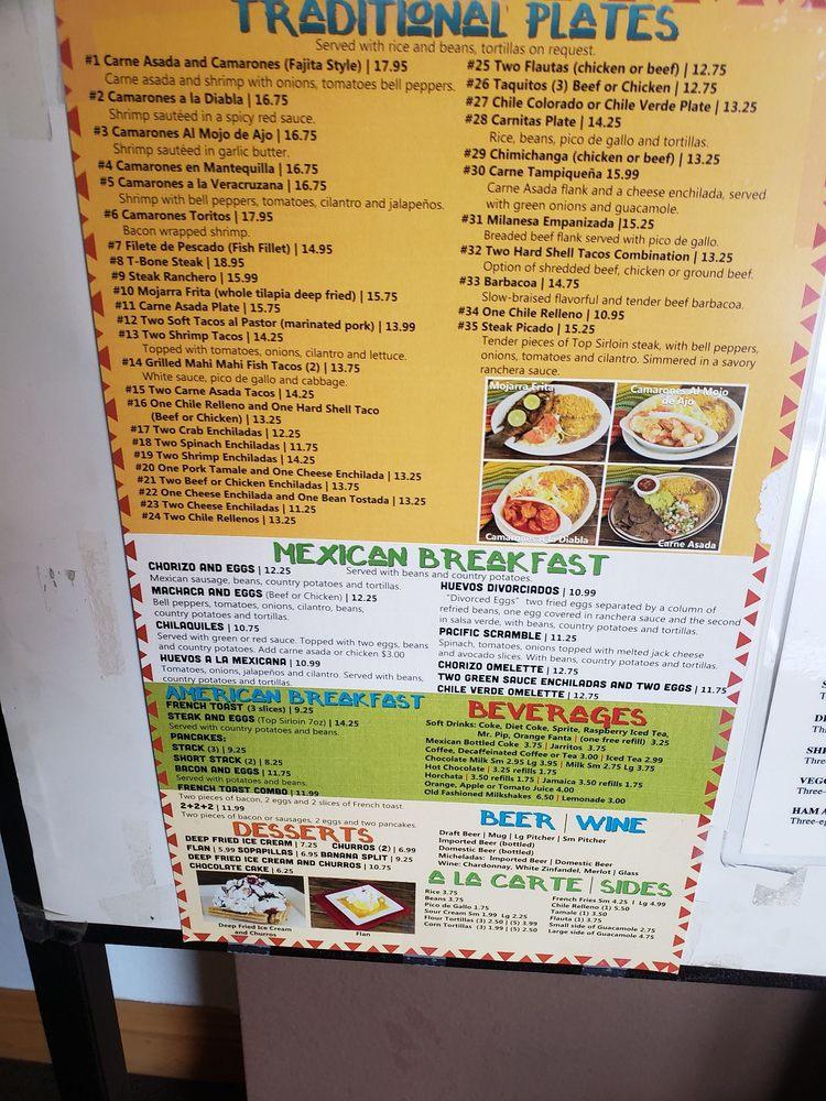 Menu at Laguna Grill Restaurant, Big Bear Lake