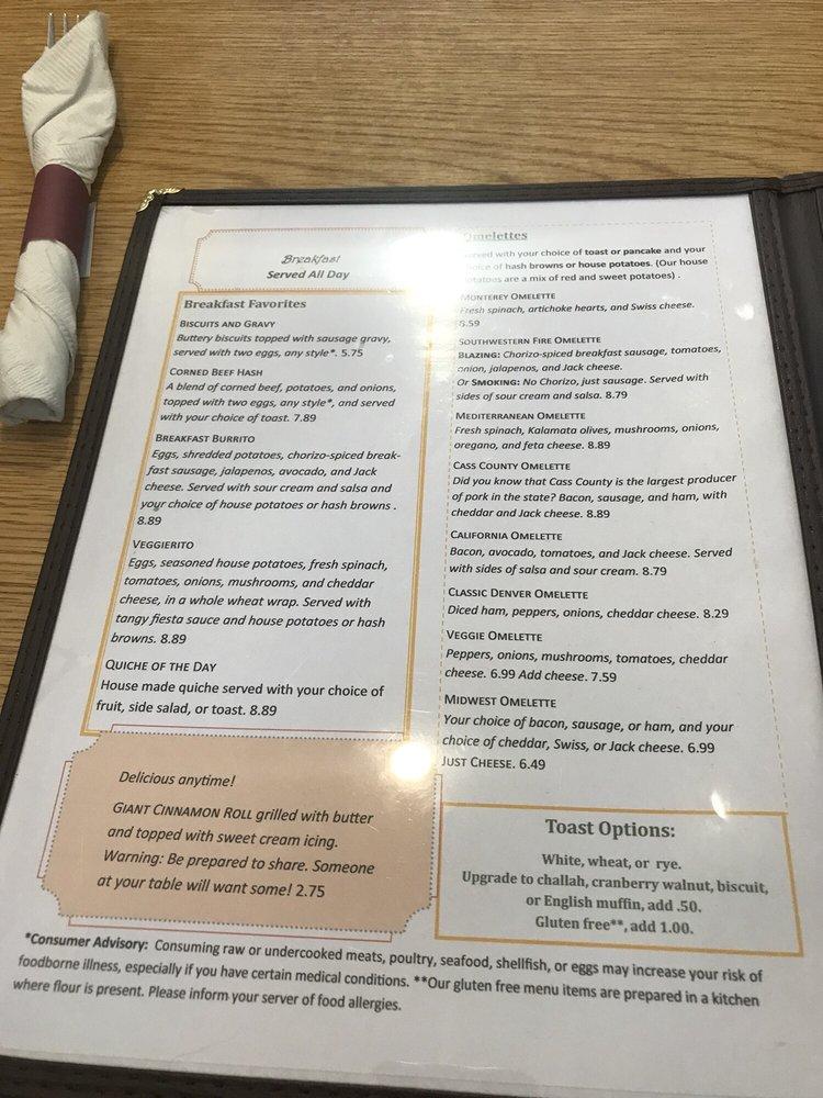 Menu at Six Chicks Scratch Kitchen restaurant, South Haven