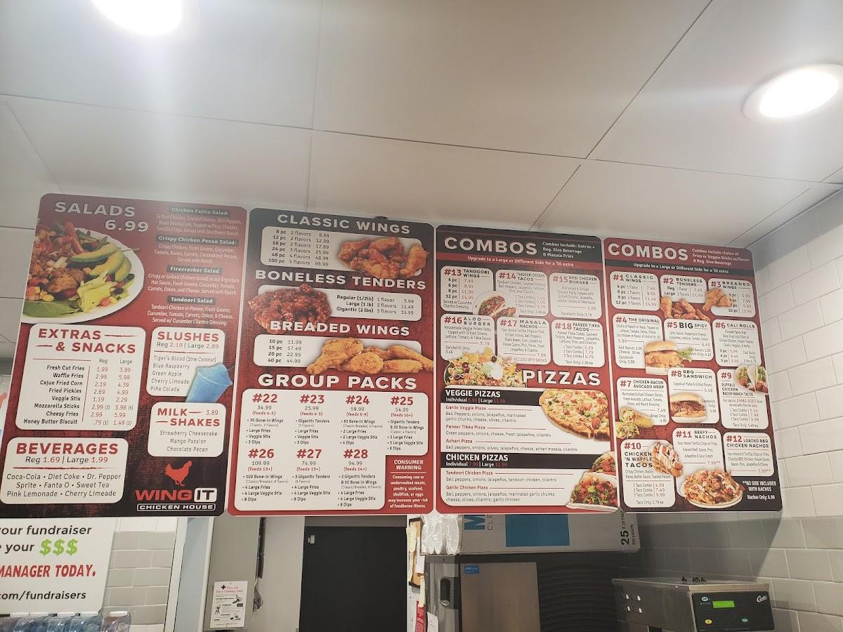 Menu at TIC-TACO RESTAURANT, Arlington