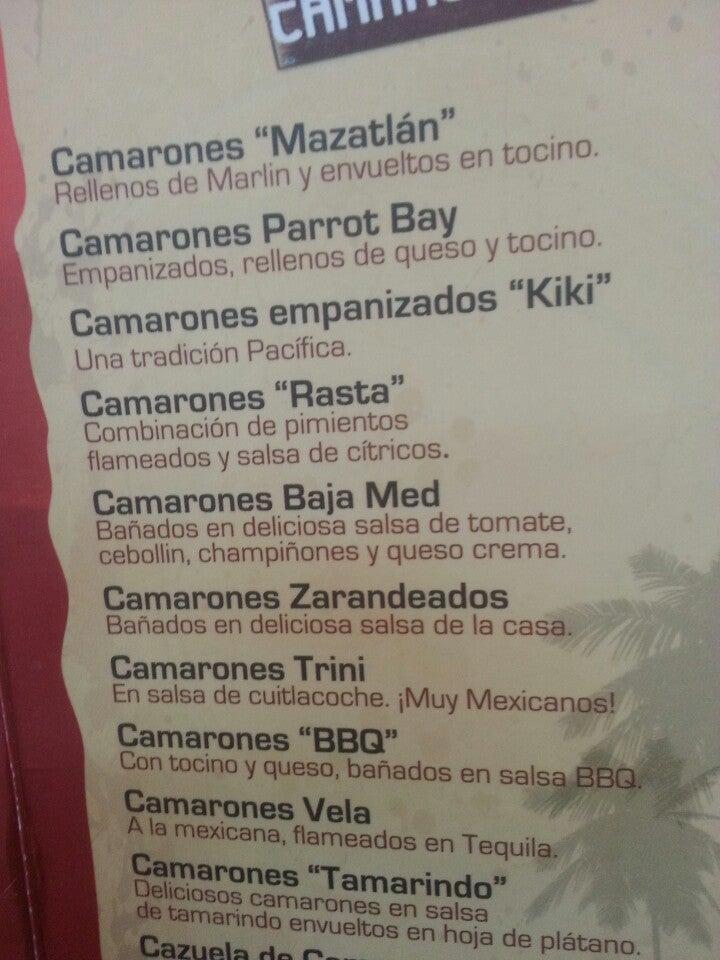 Menu at Pacifica restaurant, Monterrey, Av. San Jeronimo 948 Col. San ...