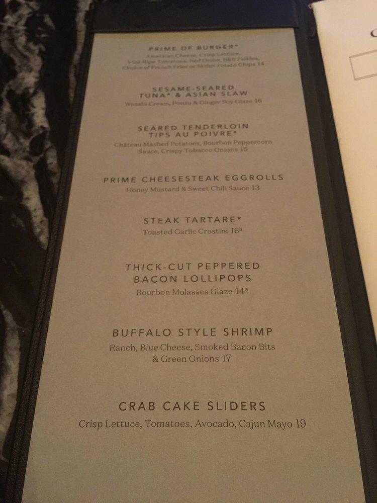 Menu at Del Frisco's Double Eagle Steakhouse, Houston, Ste 8060