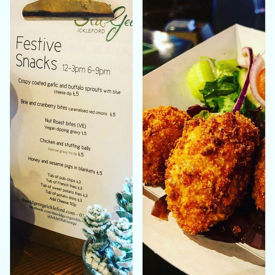 Menu at The Old George pub & bar, Ickleford