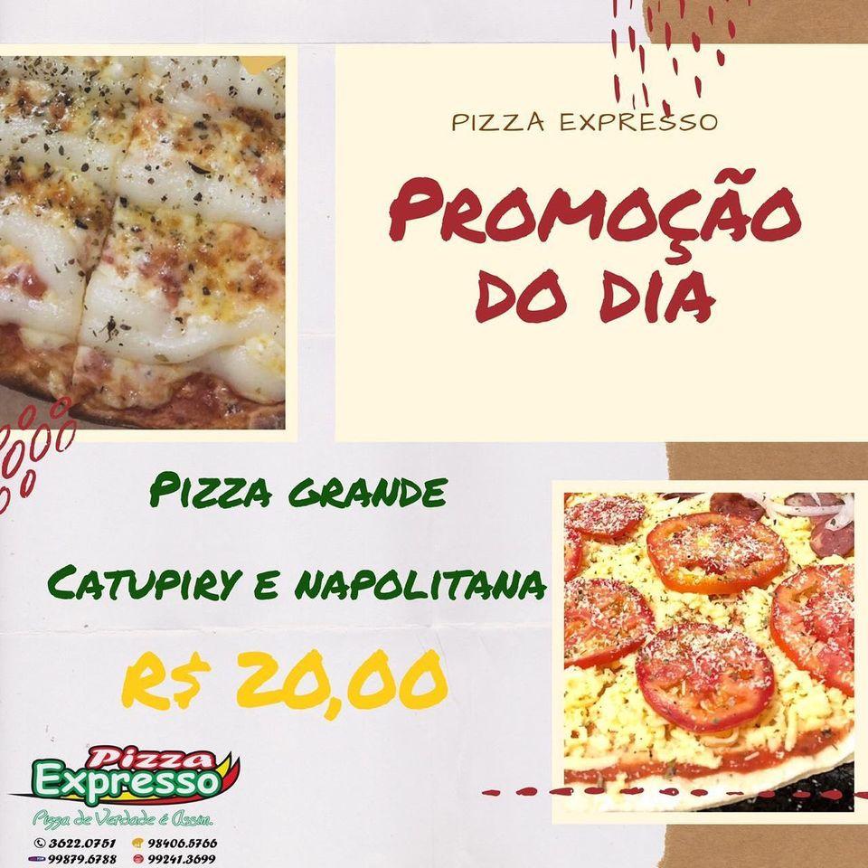 Menu at Pizza Expresso restaurant, Carpina