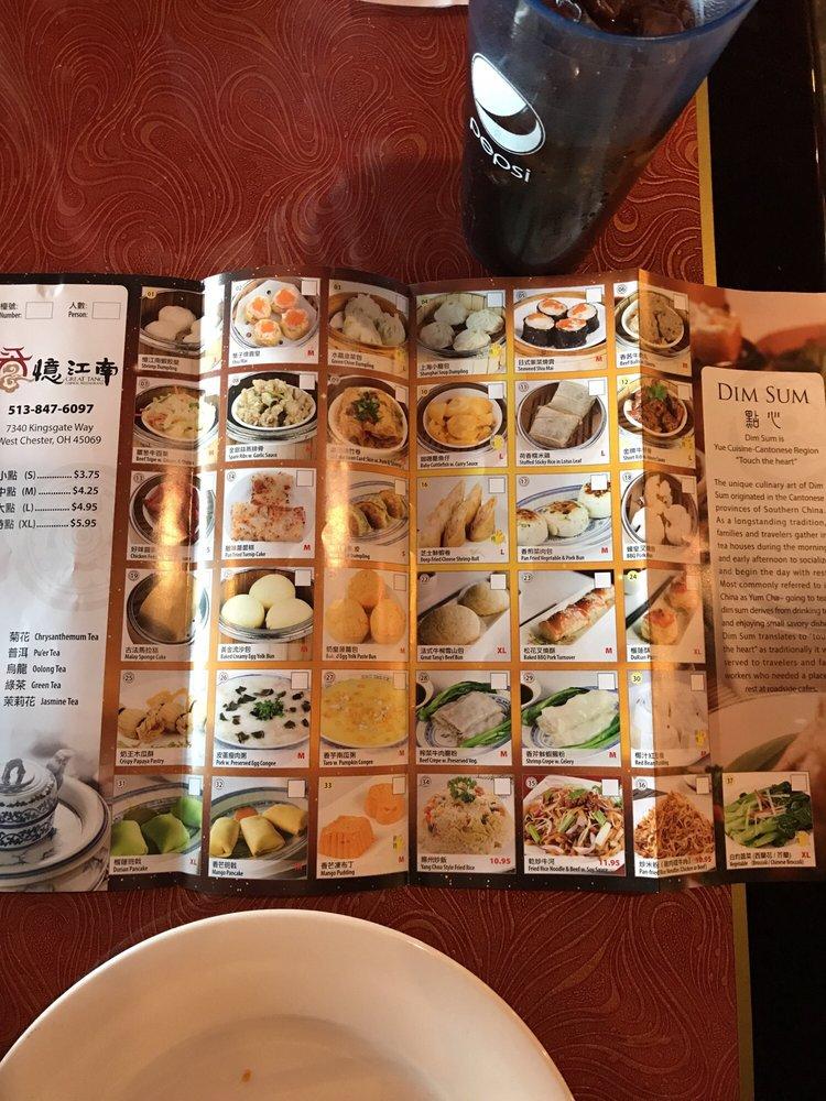 Menu at Great Tang restaurant, Wetherington