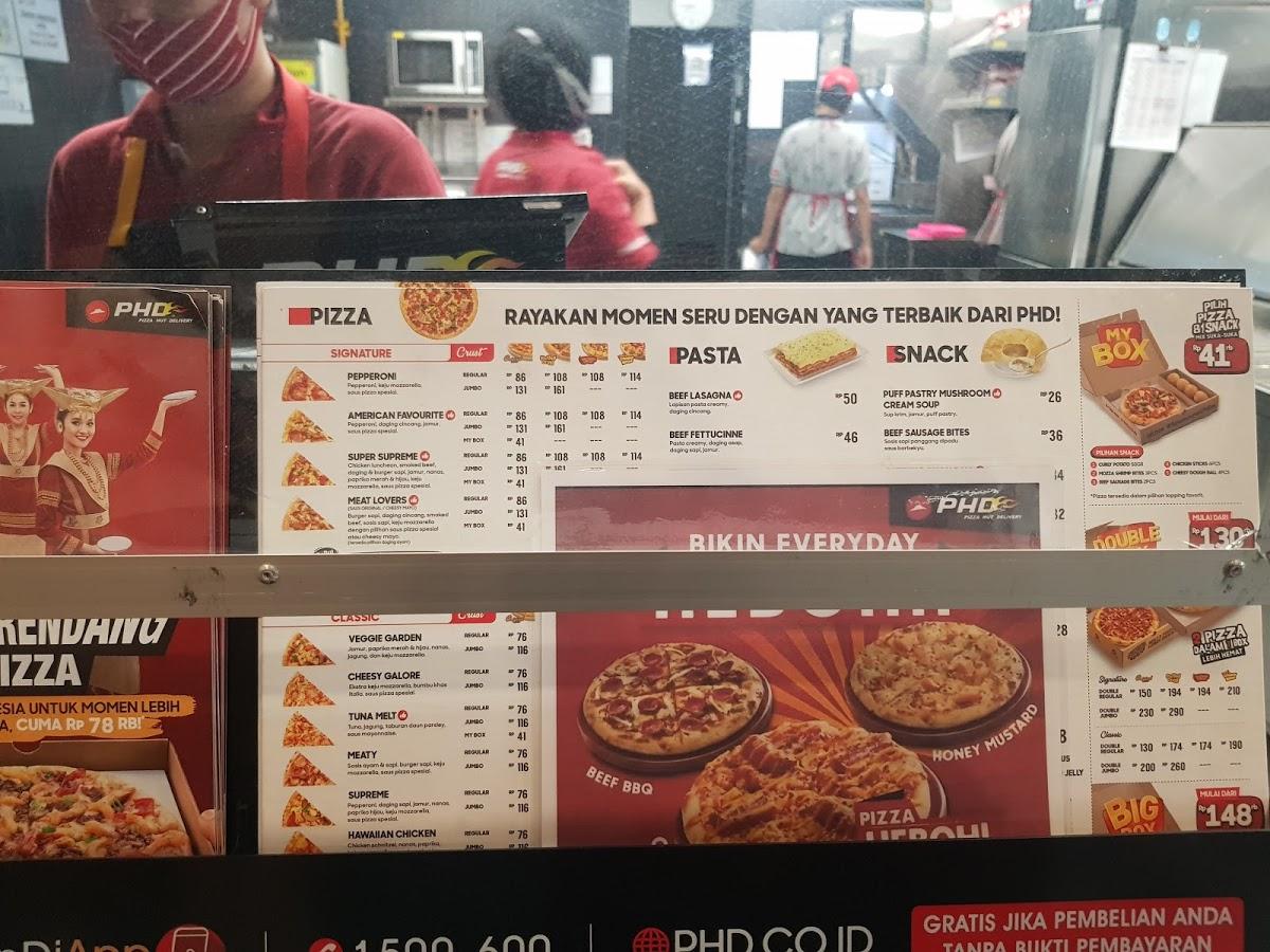 Menu at Pizza Hut Delivery - PHD Indonesia pizzeria, Surakarta, Jl ...