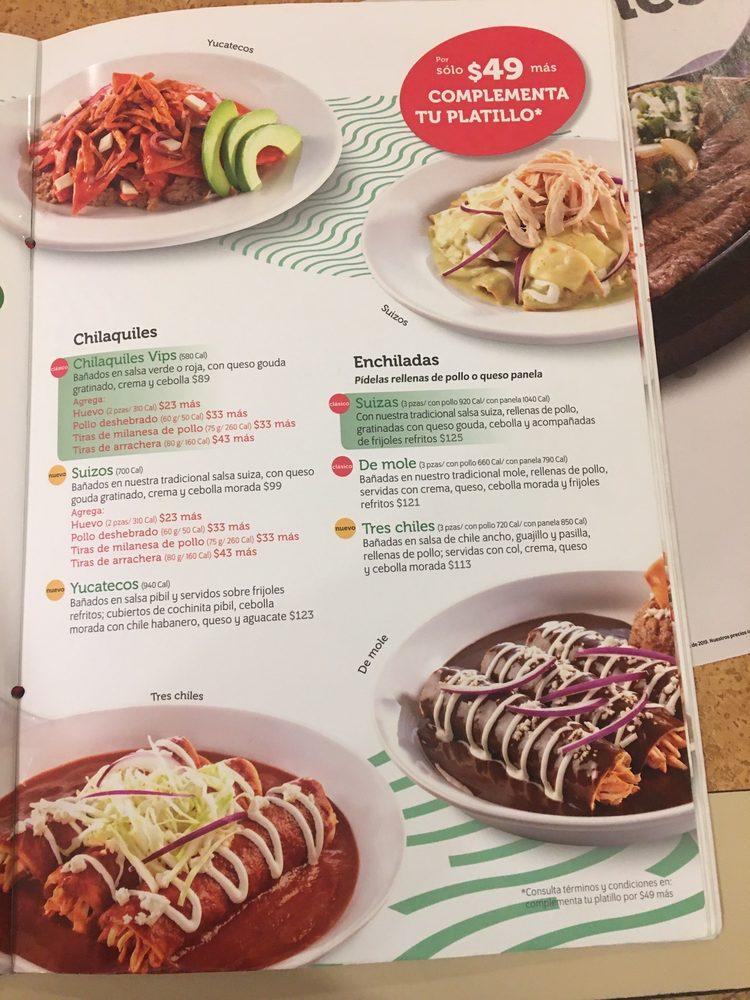 Menu at Vips San Rafael restaurant, Ecatepec de Morelos, AV ...