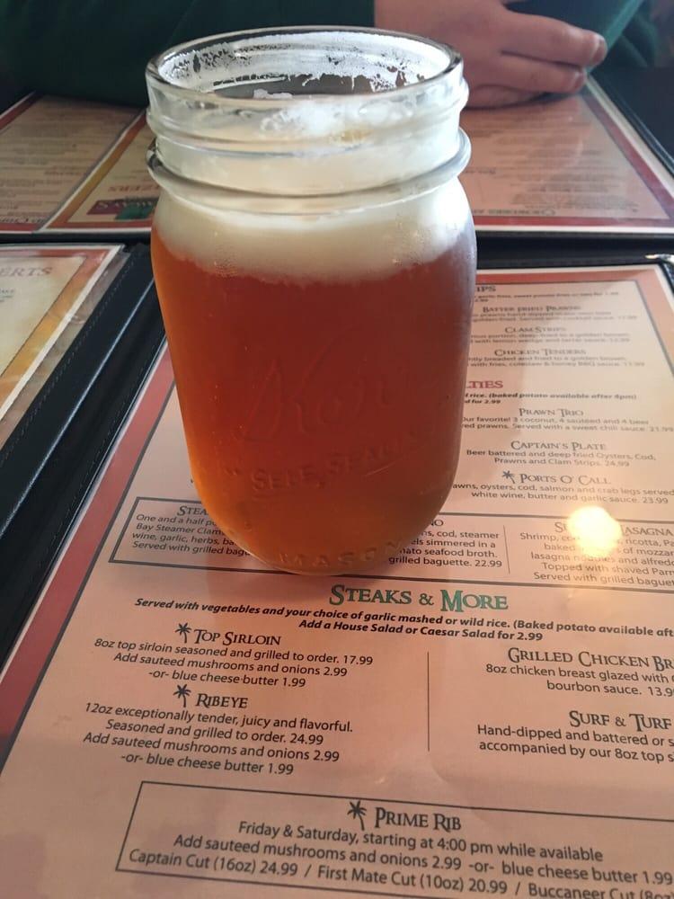 Menu at Castaway's Seafood Grille pub & bar, Long Beach